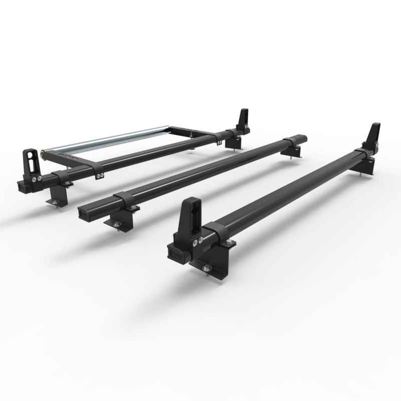 Fiat Doblo Roof Rack 2022 On ALUMINIUM 3 Bar Load Stops Roller (DM130LS ...