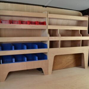 Volkswagen VW Transporter T5 T6 Plywood Van Racking - Shelving Package ...