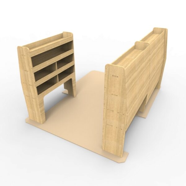 Ford Transit Custom 2013 to 2023 Plywood Full van racking / Shelving ...