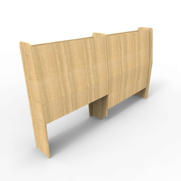 Ford Transit Custom 2013 to 2023 Plywood Offside van racking / Shelving ...