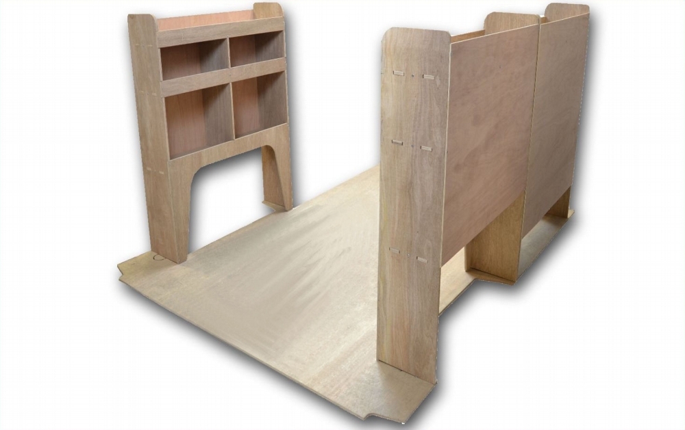 Nissan Primastar Plywood Van Racking - Shelving Package - WRK1.1.4 ...