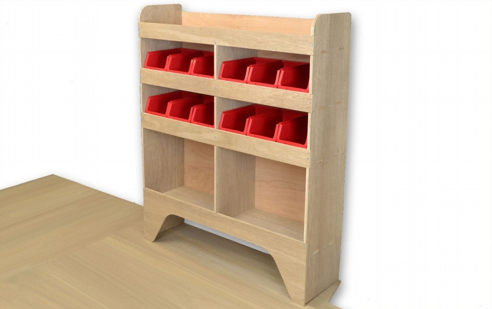 Nissan Primastar Plywood Van Racking - Shelving Package - WRK2.2.4 ...