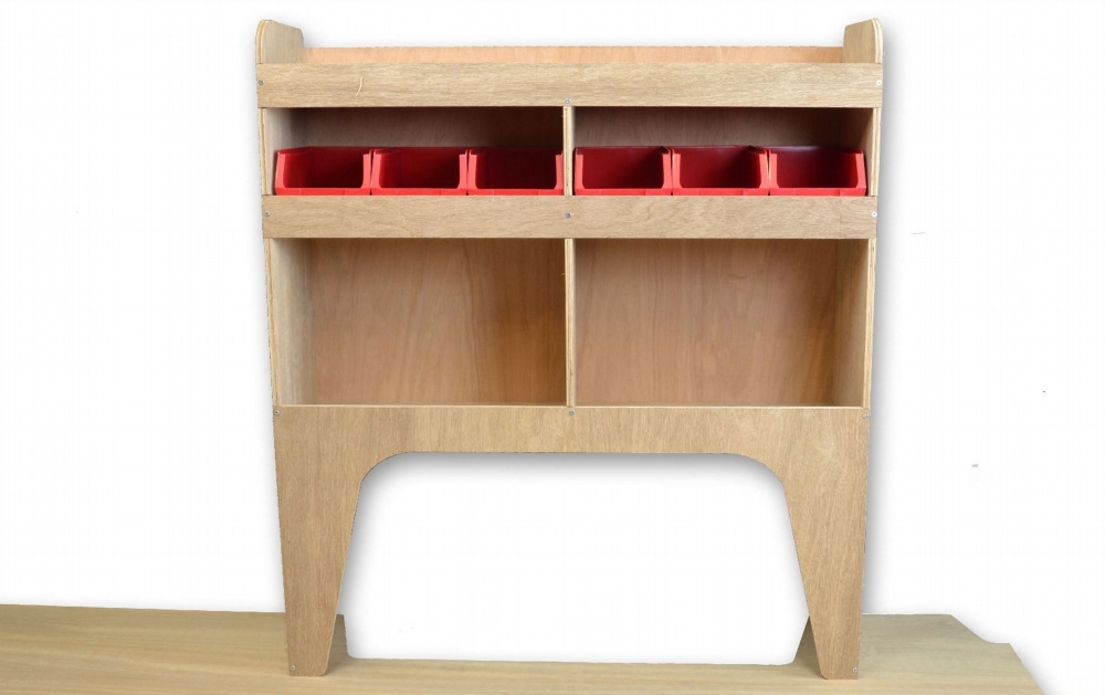 Nissan Primastar Plywood Van Racking - Shelving Unit - WR2 | Demar Van ...