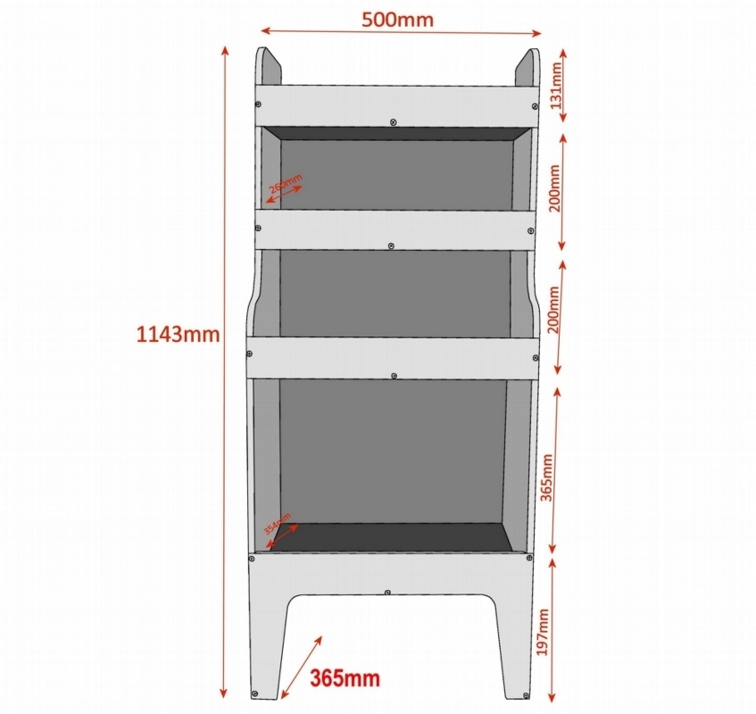 Renault Master Plywood Van Racking - Shelving Package - WRK9.7 | Demar ...