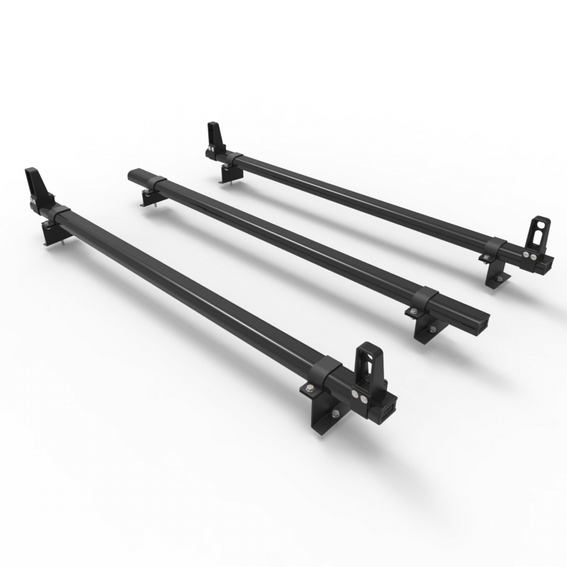 Toyota Proace City Roof Rack ALUMINIUM Stealth 3 Bar & Load Stops ...