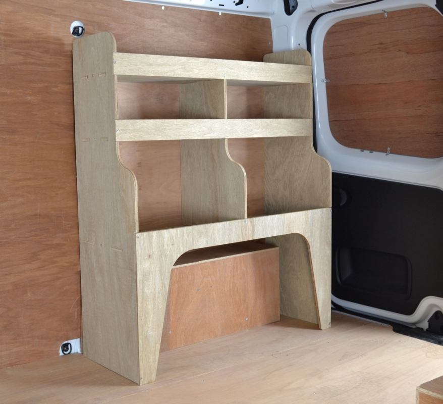 Vauxhall Vivaro (2001-2019 model vans) Plywood Van Racking - Shelving ...