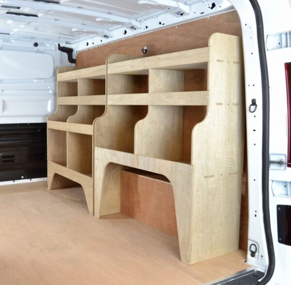 Vauxhall Vivaro Plywood Van Racking (2001-2019 model vans) - Shelving ...