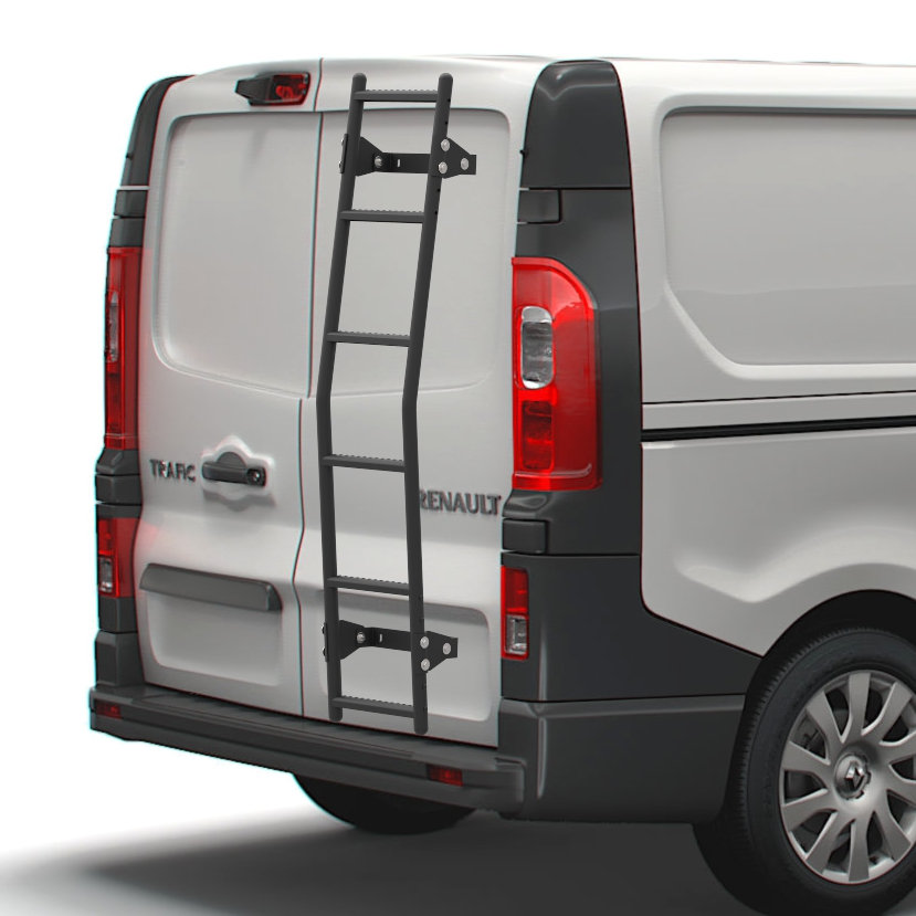 Renault Trafic rear door ladder (low roof vans) - 6 Rung Ladder - DS ...